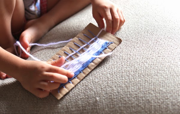 Mum in the making: Read: Extra Yarn (plus weaving mini mats, and a ...