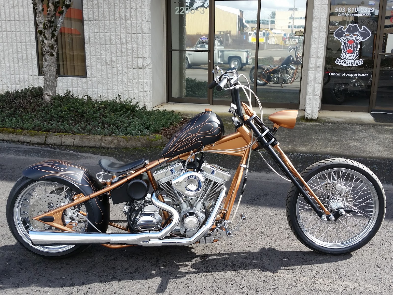 OMG Motorsports: 2009 BIG BEAR CHOPPER SCREAMIN DEMON SPRINGER "457" MILES