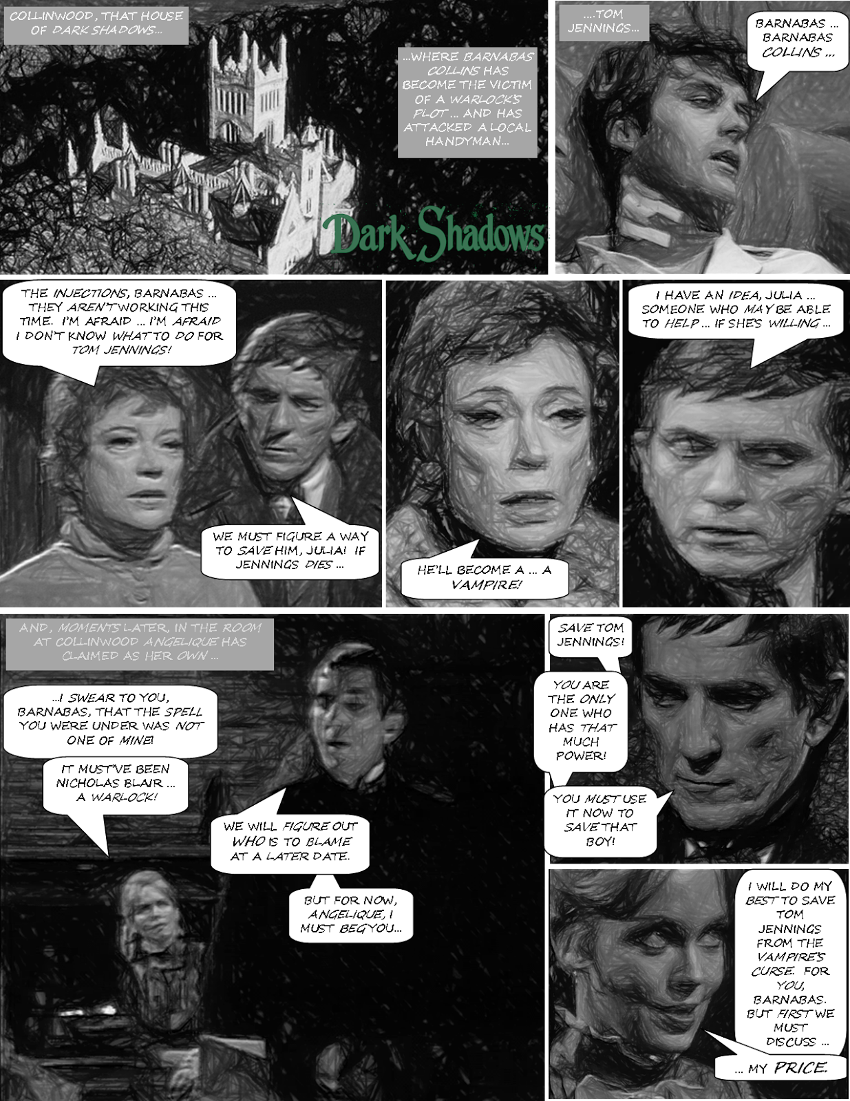 Shadows on the Wall: An Online Dark Shadows Fanzine: Dark Shadows Comic ...