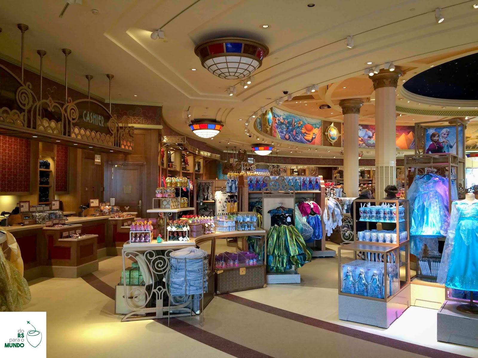 Do RS para o Mundo: Disney Paris - Parte 10: a loja da Disney