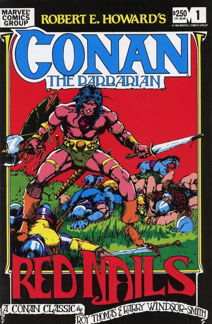 Robert E. Howard's Conan the Barbarian #1 - Barry Windsor Smith cover ...