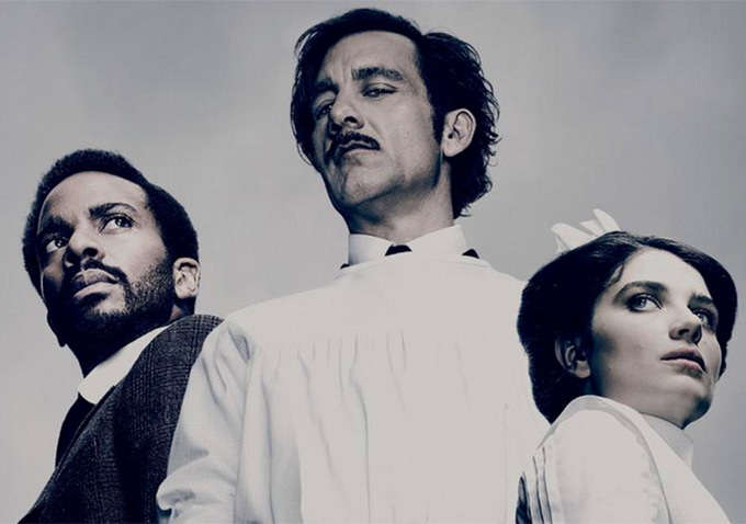 New York - History - Geschichte: Knickerbocker Hospital and Vinyl