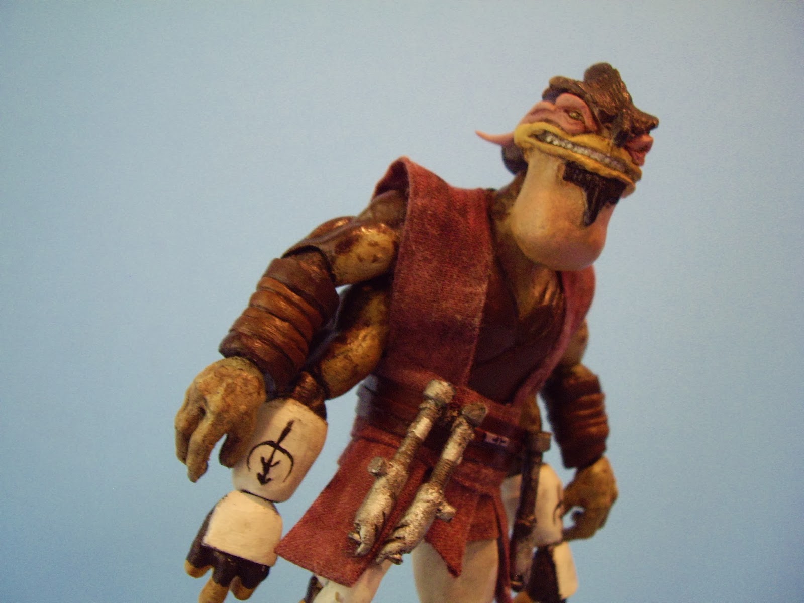 Customs for the Kid: "JEDI GENERAL PONG KRELL" custom action figure ...