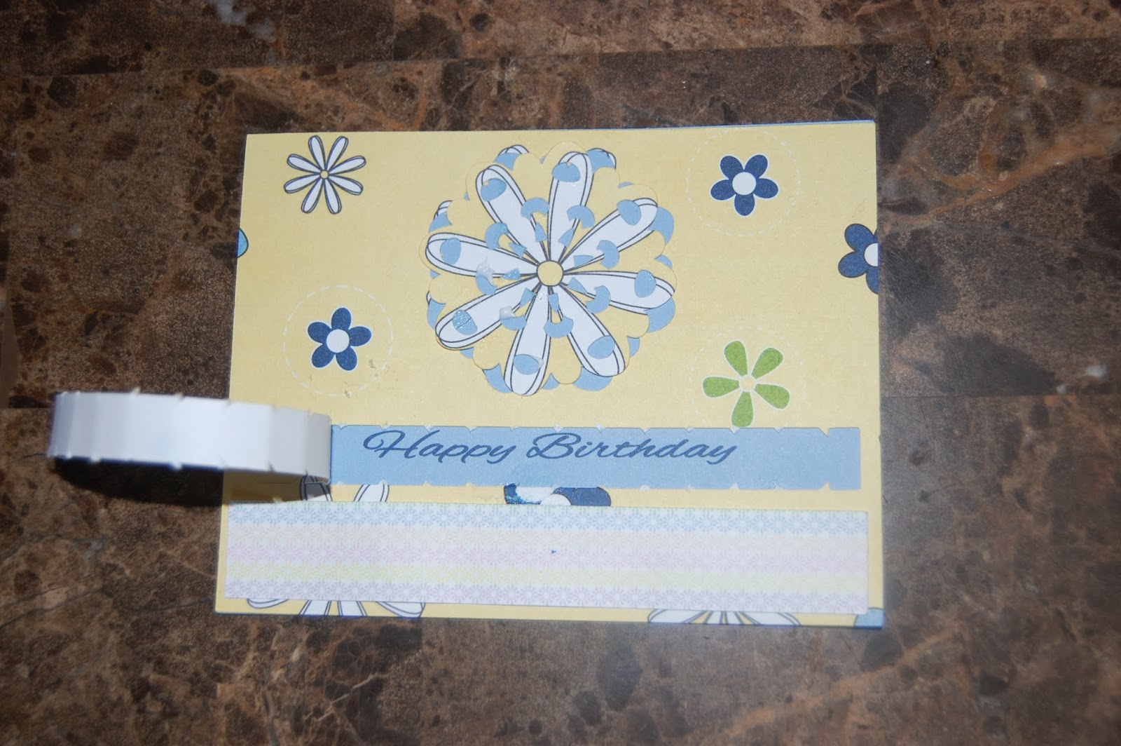 Daily Crafts : Happy Birthday hidden message