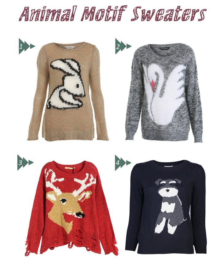 Kumara Lifestyle: Favorite Fashion Trends: Animal Motif Sweaters