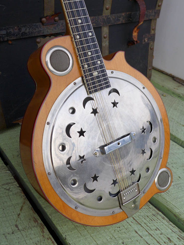 c.1970 Dobro Fancy Resonator Mandolin