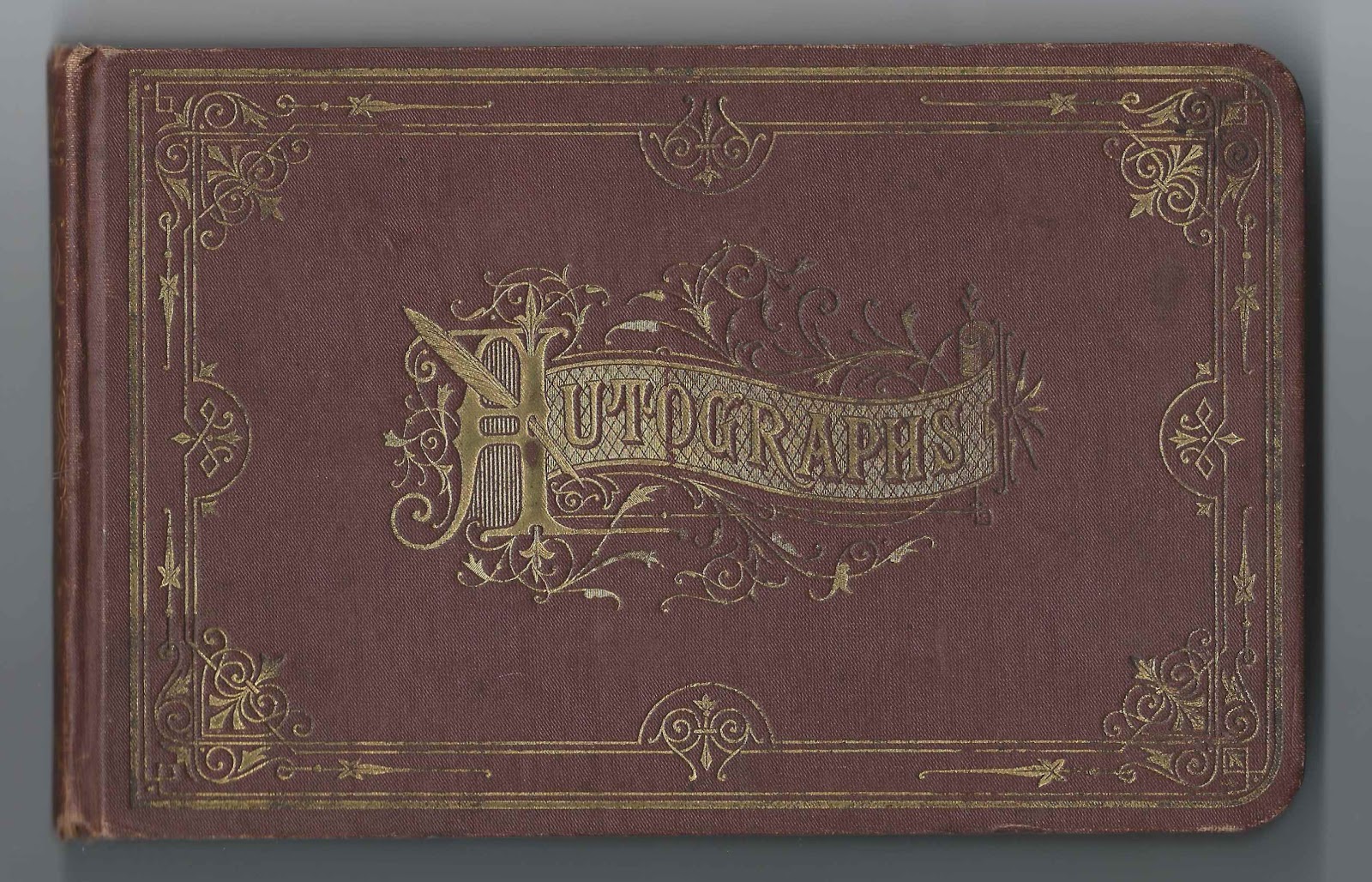 Heirlooms Reunited: 1870s/1890s+ Autograph Album of David W. Evans of ...
