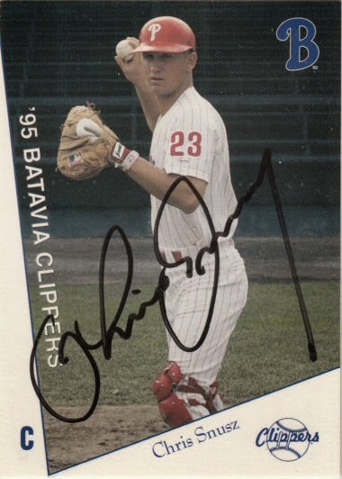 Daily Autograph: Chris Snusz