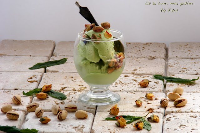 Ce si cum mai gatim: Inghetata cu fistic - Φιστίκι παγωτό