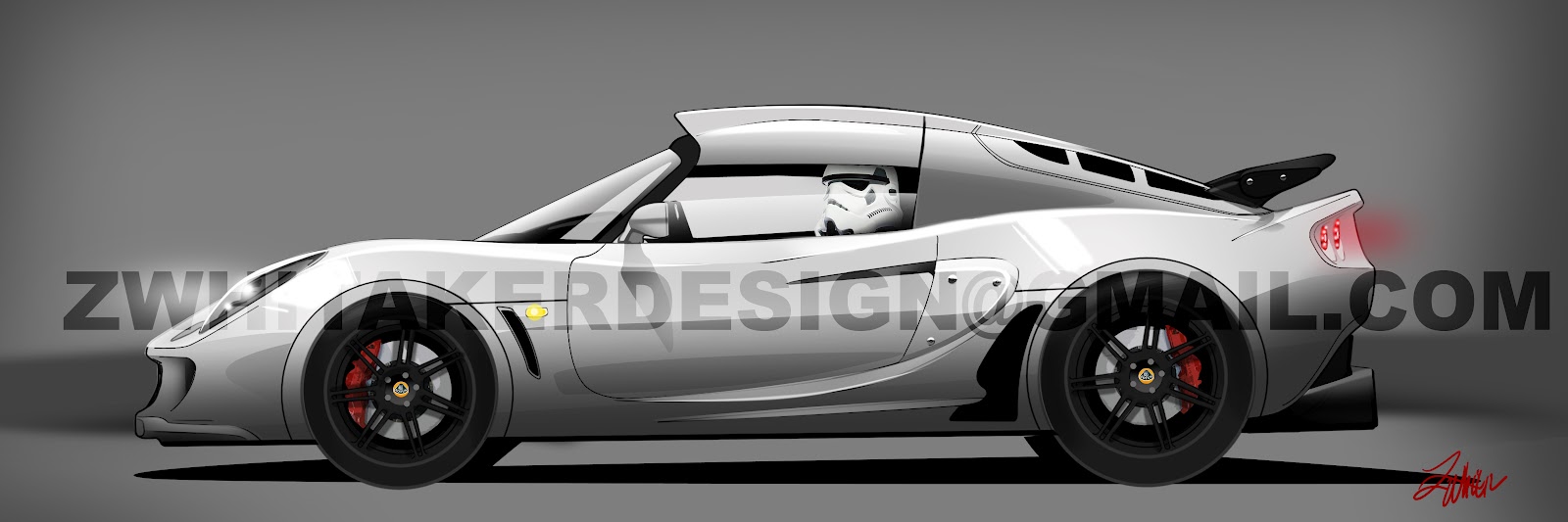 Custom illustrations of YOUR EXACT CAR!! | Page 5 | The Lotus Cars ...