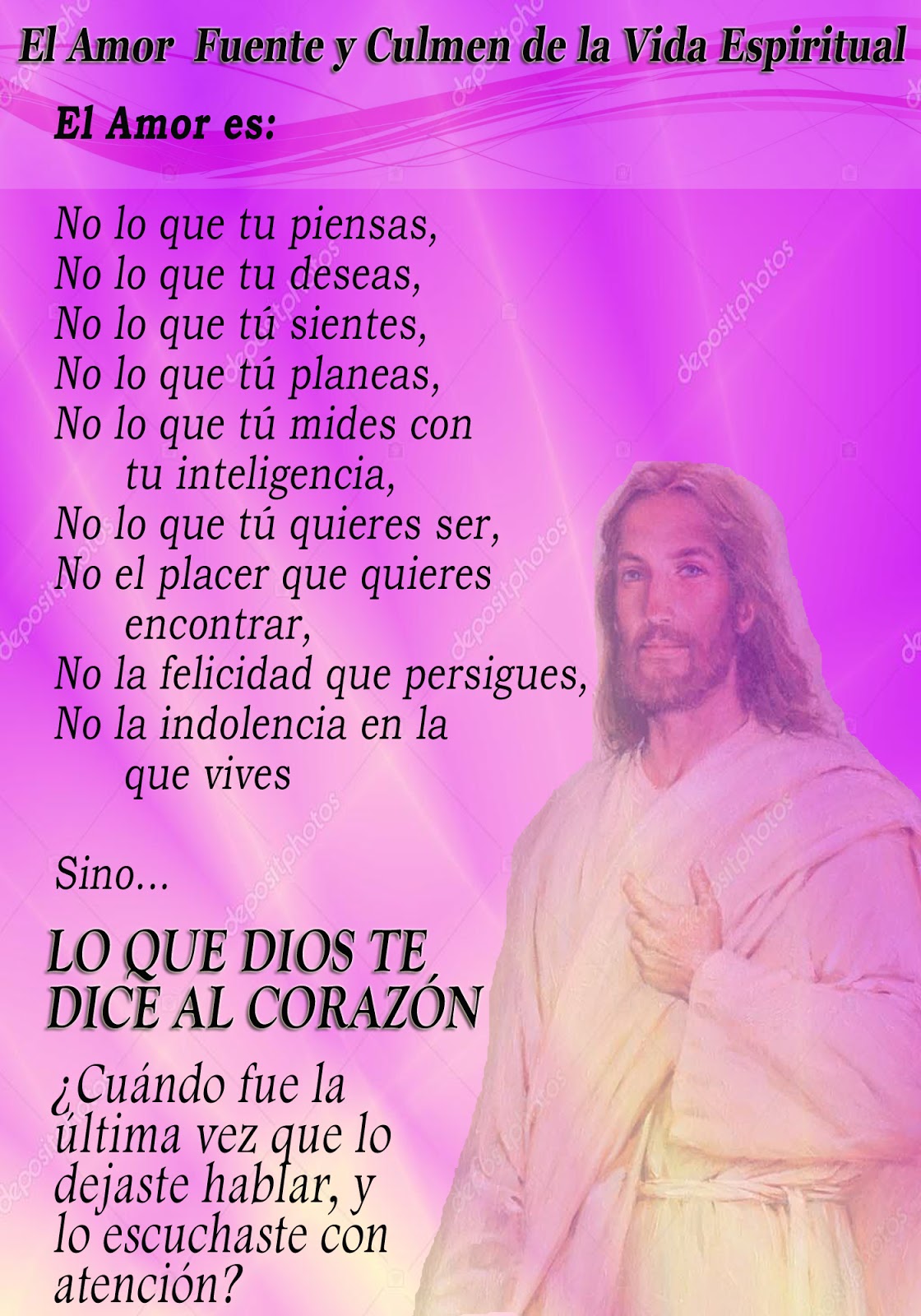 Lazos de Fe: Dios mio y Señor mio