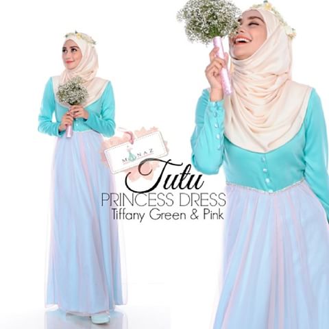 Baju Raya Cantik dari Minaz - Violet