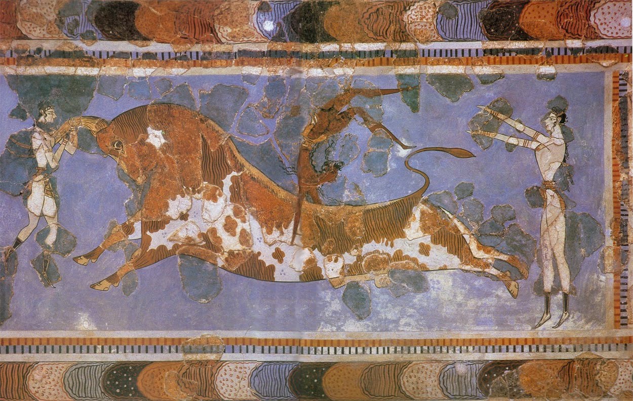 Art en Vena: PRECEDENTS DE L'ART GREC: ART CRETENC O MINOIC