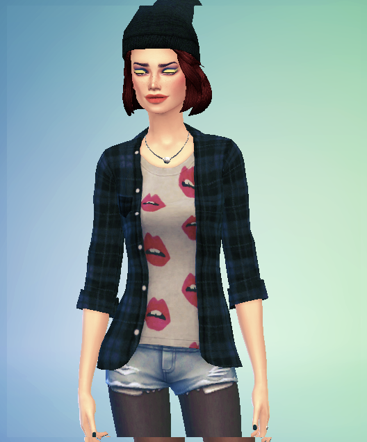 My Sims 4 Blog Flannel Shirts For Females By Calvariasims