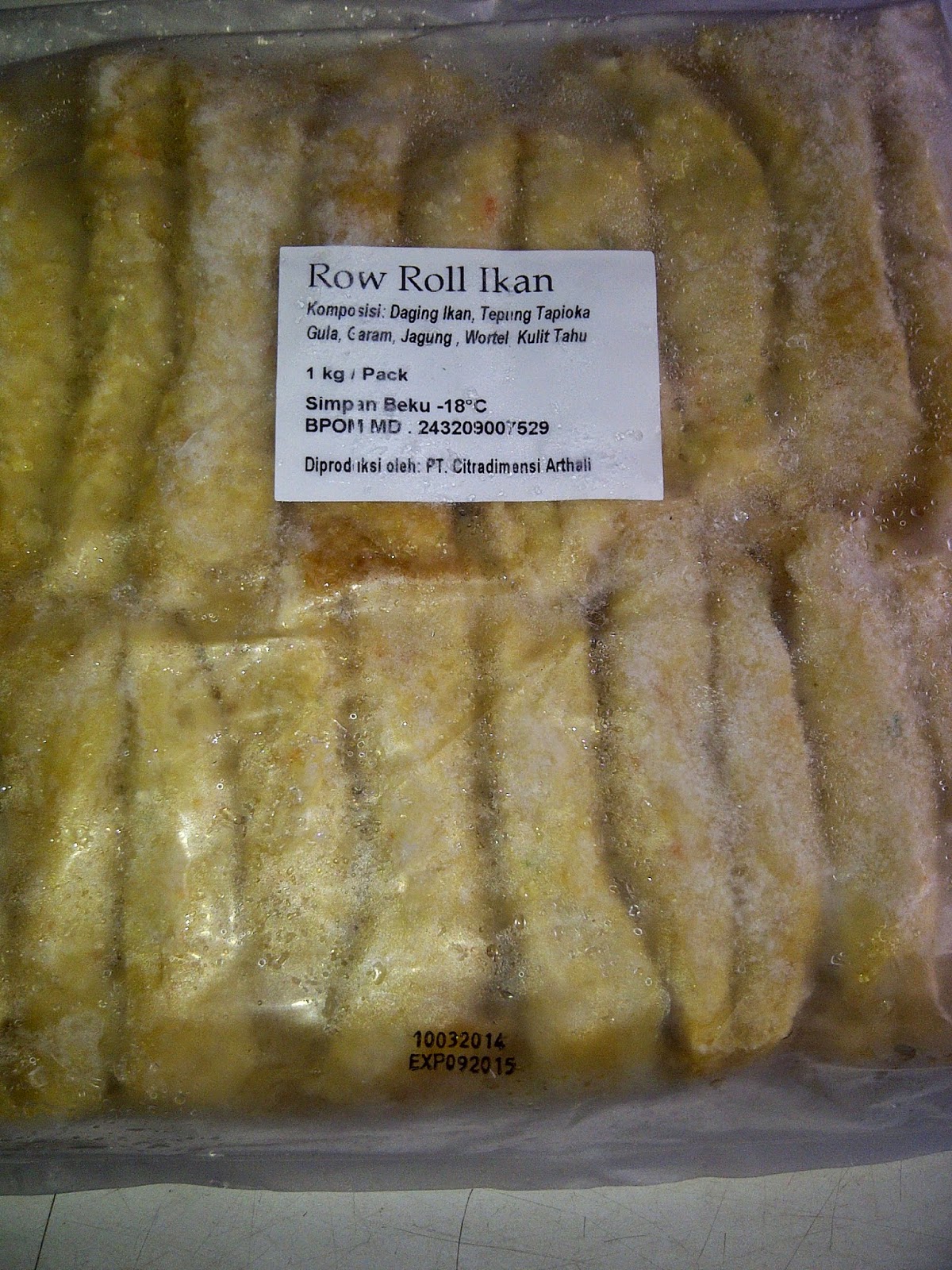 Mandiri Frozen Food: MANDIRI FROZEN FOOD - ROW ROLL BESAR