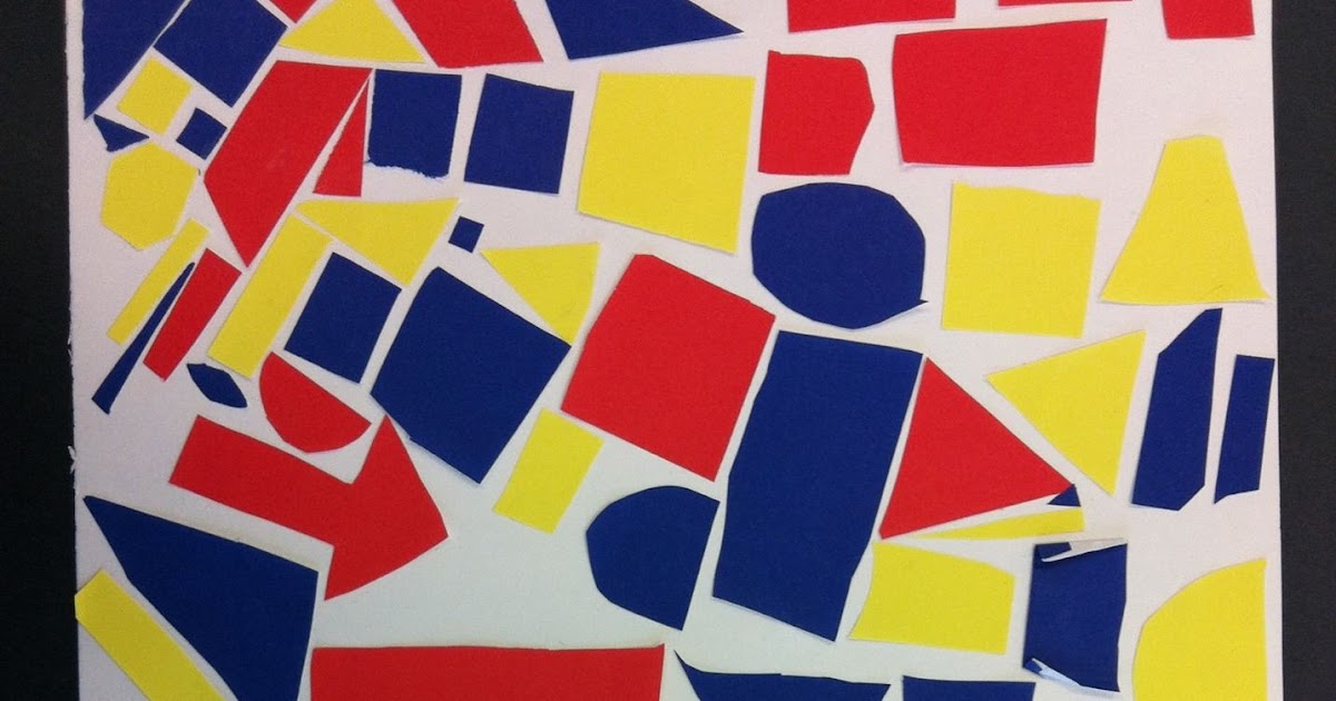 Art Room 104: 2nd Grade Shape Collages