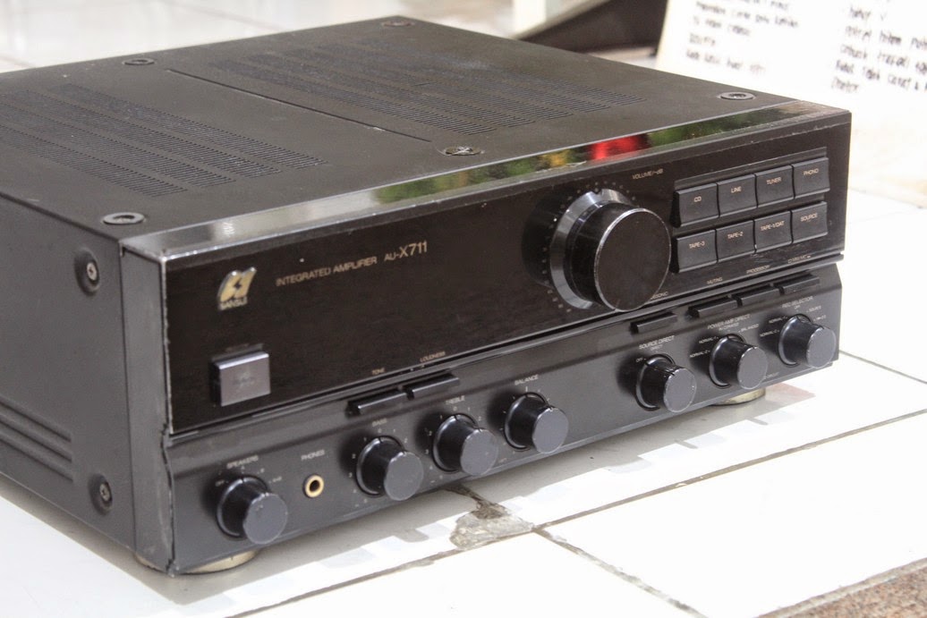 audio2nd: SANSUI AU-X711 (STEREO AMPLIFIER)...TERJUAL