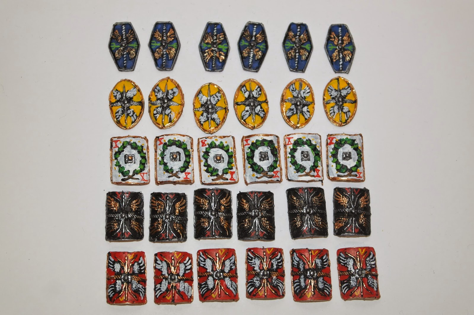 Turbil Miniatures: 28mm Roman Shields