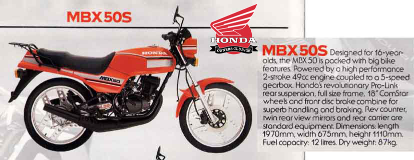 Honda M Club: Honda MBX50