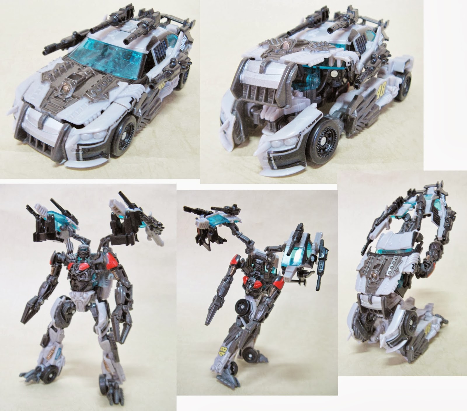 TRANSFORMERS : Dark of the Moon Deluxe class Autobot Armor Topspin變形金剛黑 ...