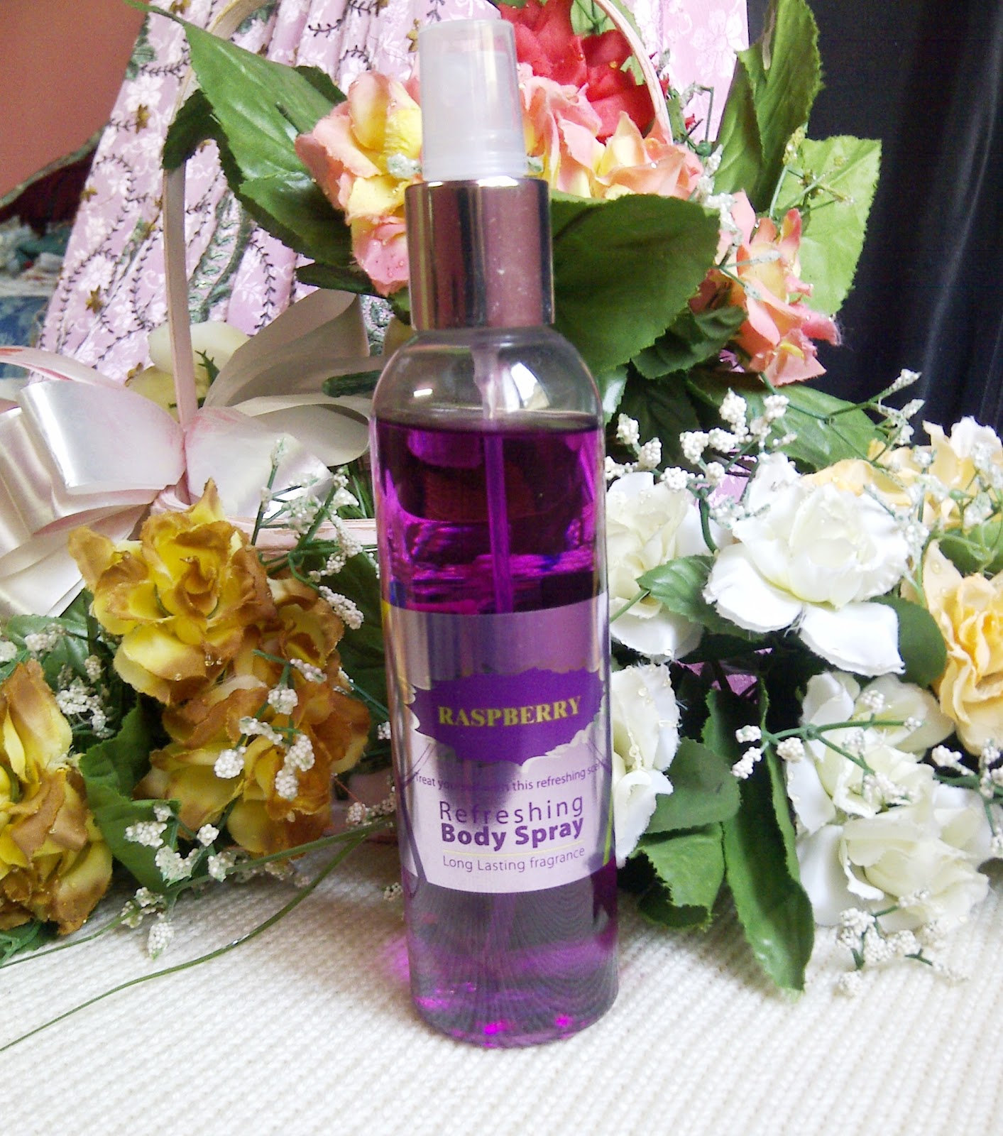 Raspberry Refreshing body spray ~ Glamorous Girl :: Fashion Inspiration