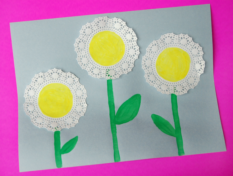 Spring Theme- Weekly Home Preschool | What Can We Do With Paper And Glue