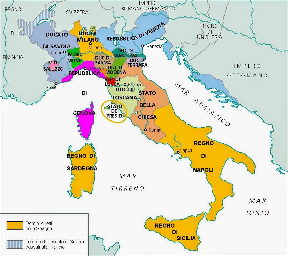 L’Italia nel 1600 – FILODIDATTICA
