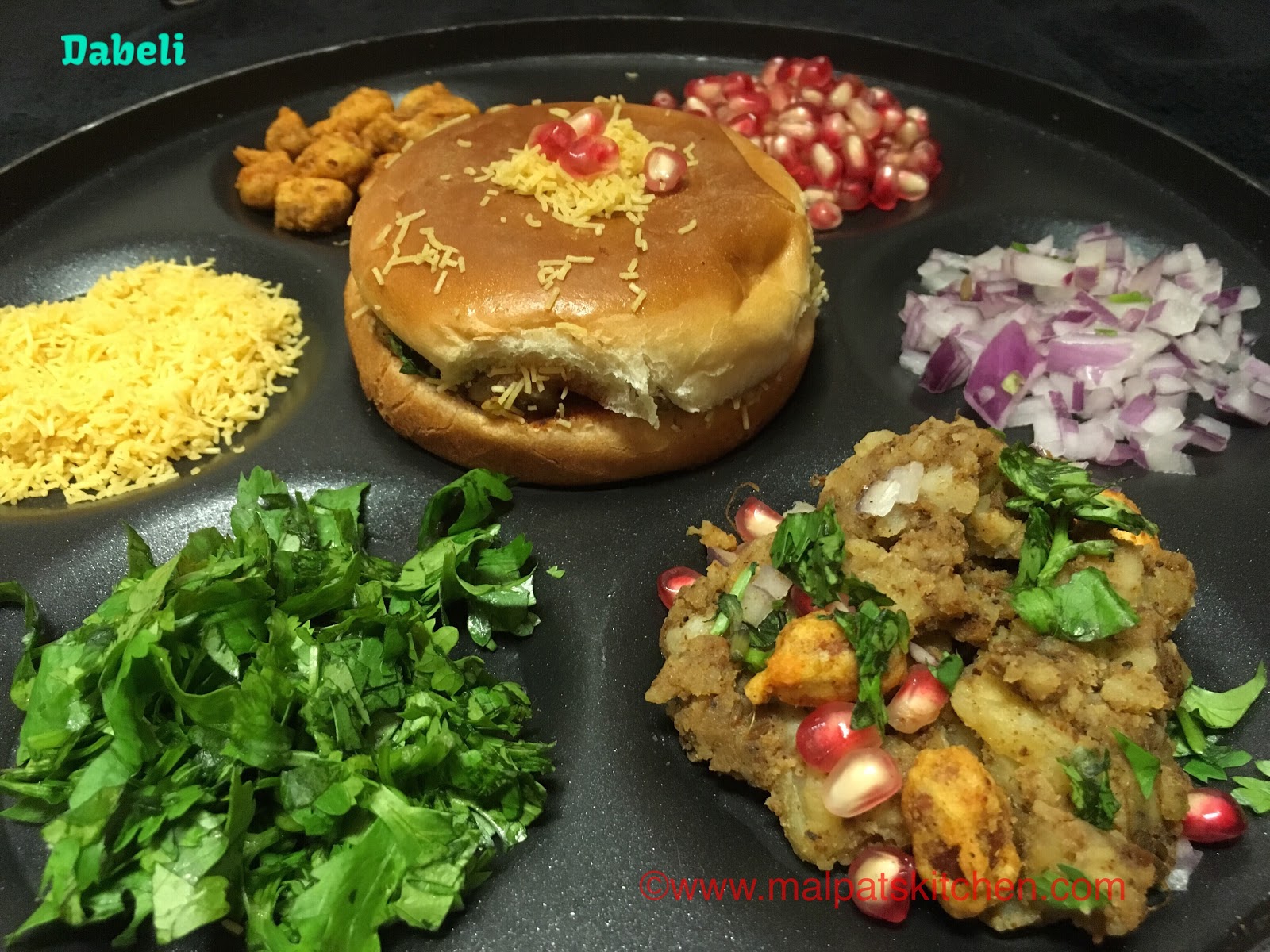 DABELI, how to make Kutchi Dabeli ~ Malpats Kitchen