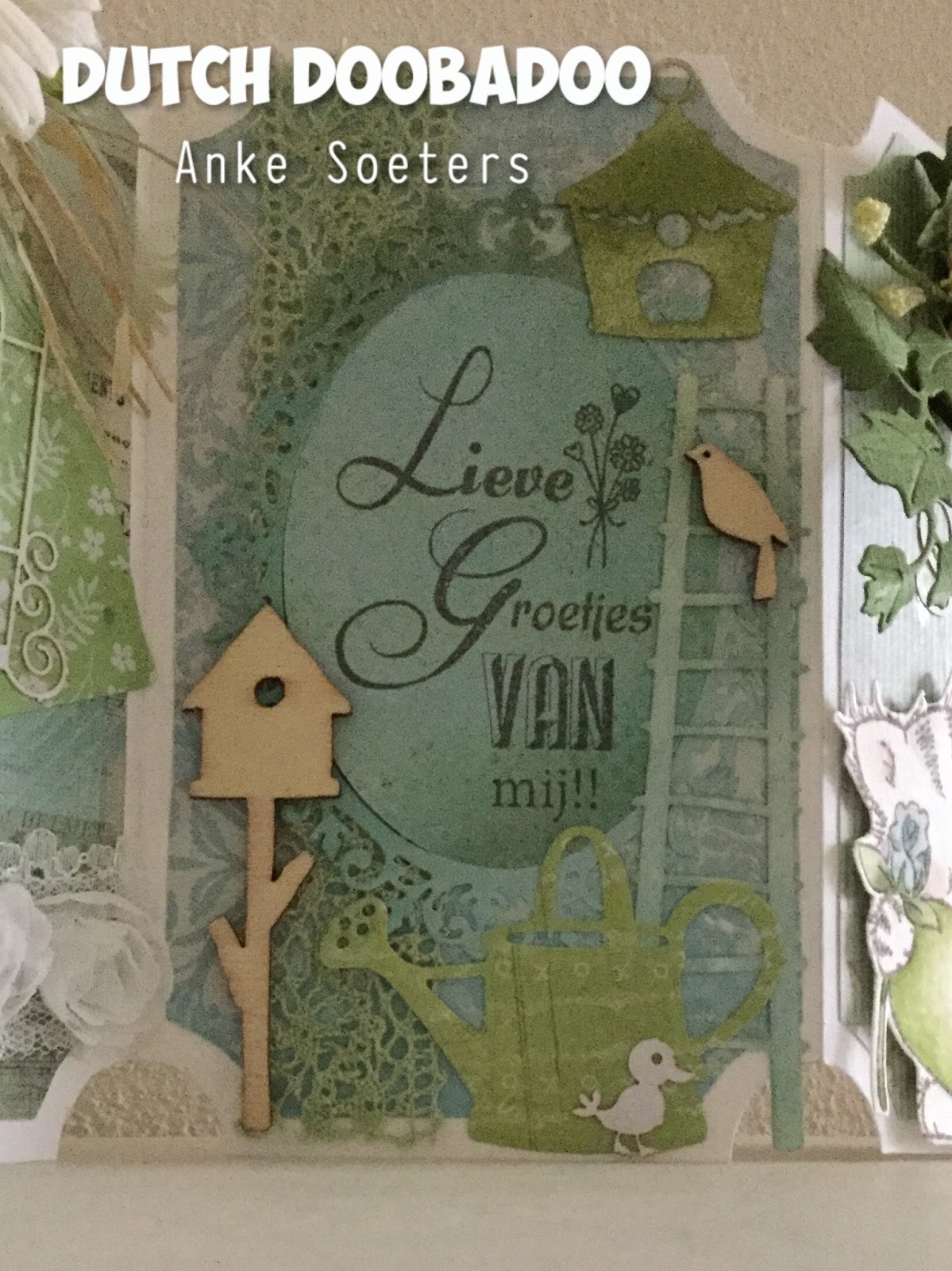 Anke's hobbyhoekje: lieve groetjes van mij