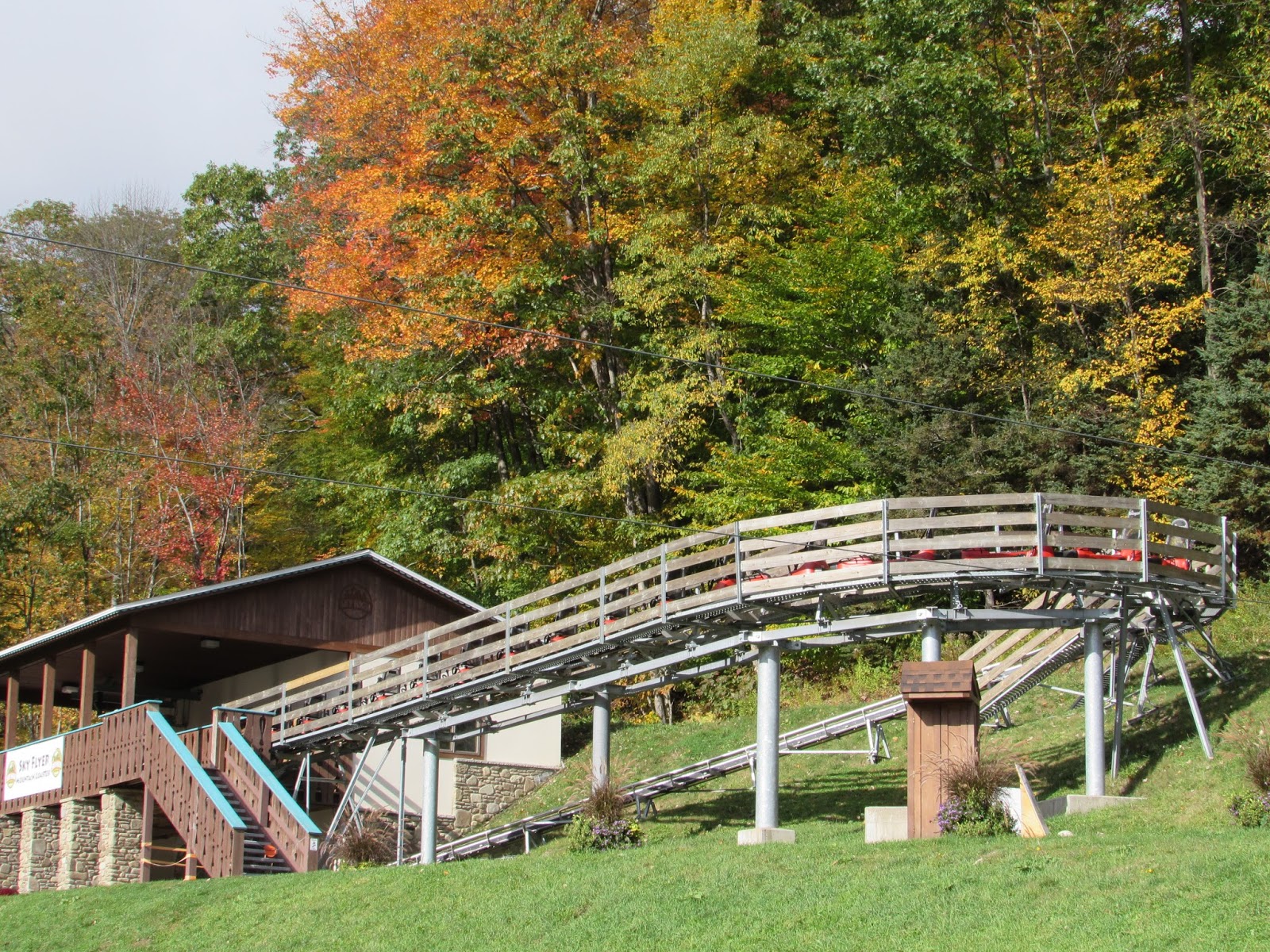 Holiday Valley Sky High Mountain Coaster, Ellicottville, NY | Coaster ...