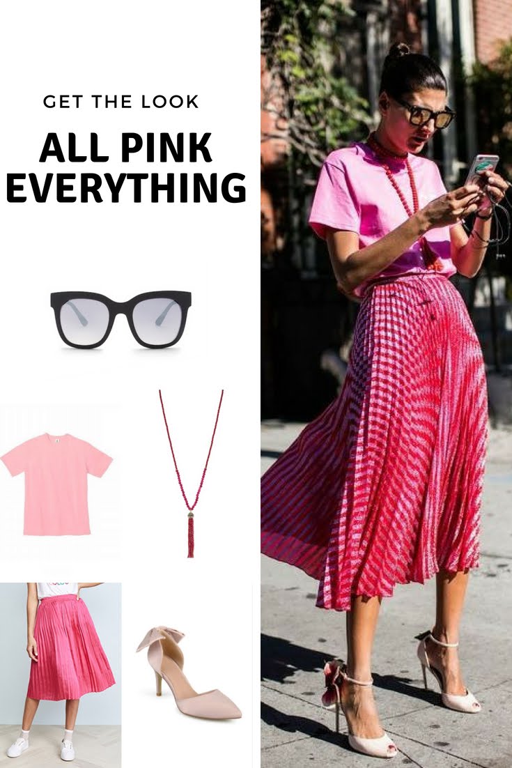 Get the look: all pink everything - Cheryl Shops