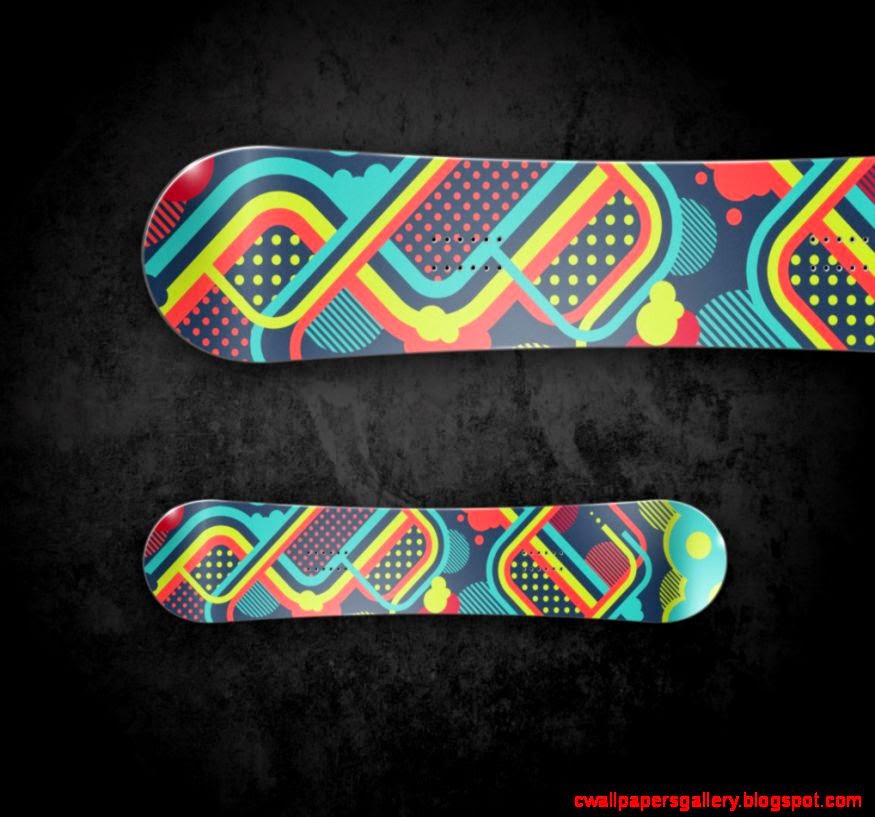 Snowboard Vector Illustrator Design Wallpaper | Wallpapers Gallery