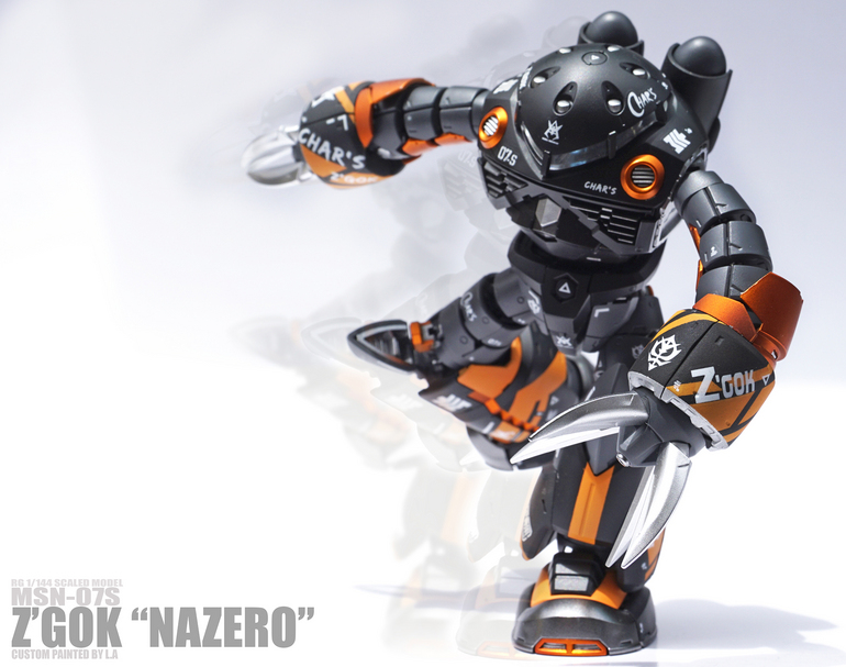 Painted Build: RG 1/144 Z'Gok "NAZERO"