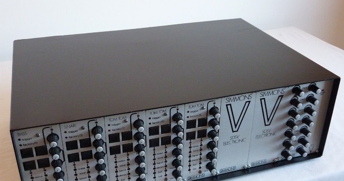 MATRIXSYNTH: Simmons SDS V Drum Synthesizer