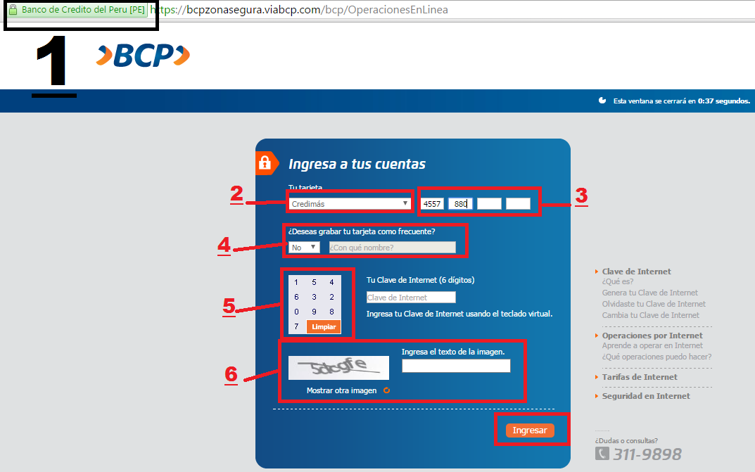 PC y MOVIL: Como ingresar a mi banca por Internet de BCP