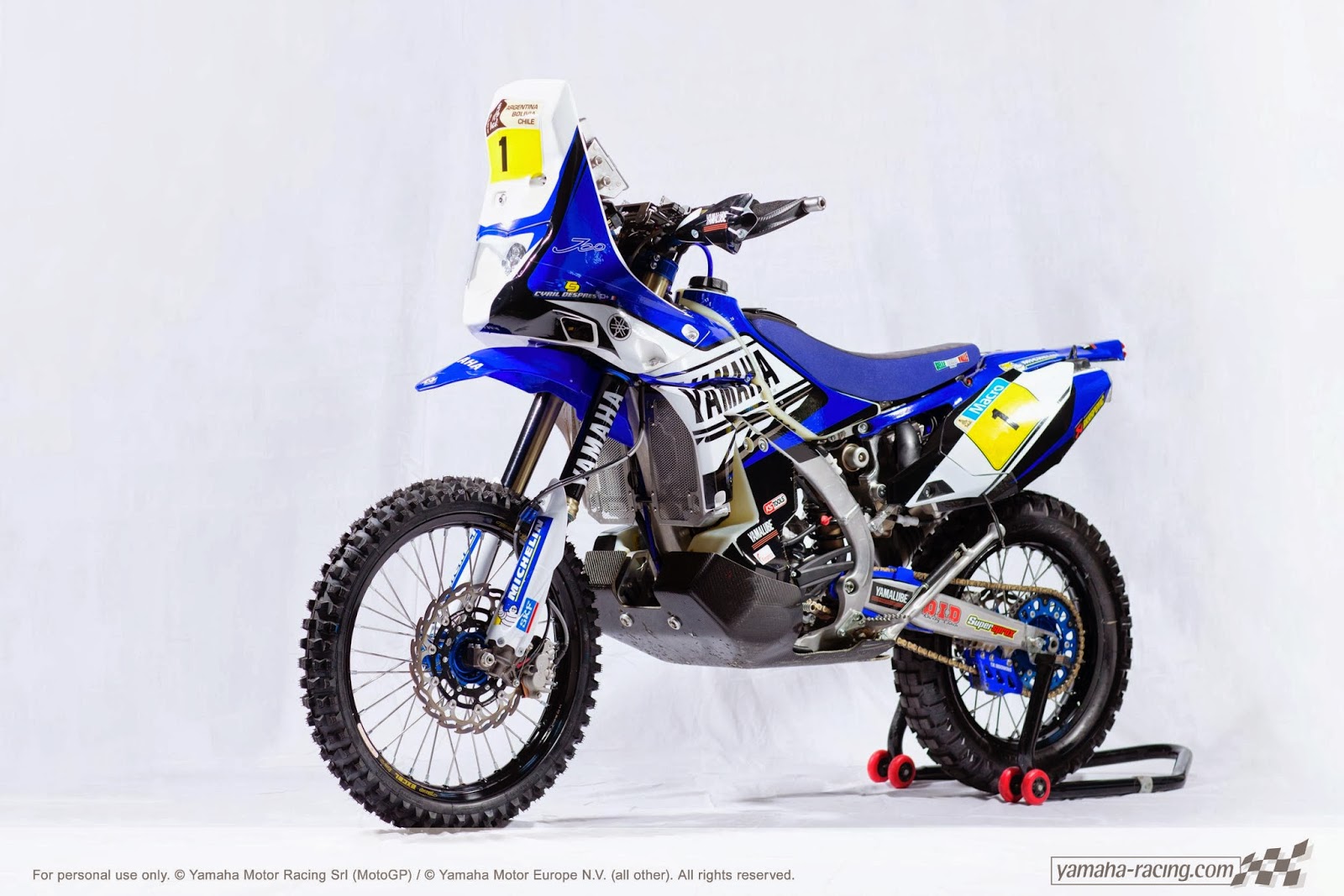 Racing Cafè: Yamaha YZ 450F Rally C.Despres Dakar 2014
