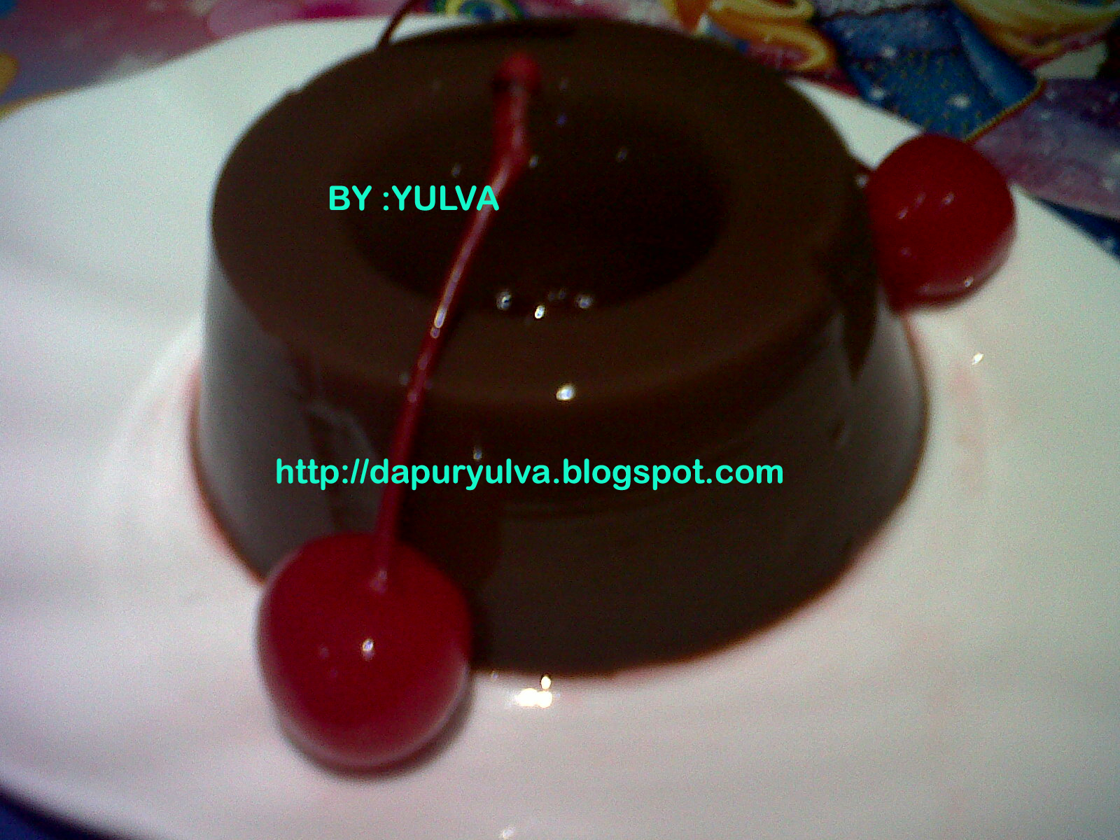 blog hobiqu: Puding Coklat simple