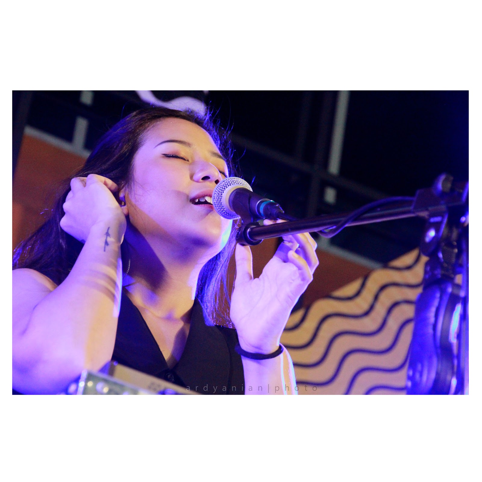 Danilla Riyadi on stage. "at Iconic Clothing Festival 2018 (Makassar ...