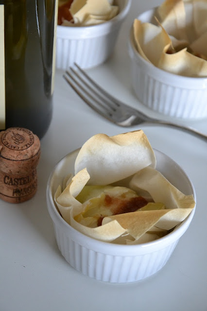 la mamma pasticciona: cestelli di pasta fillo con tuma d'la paja ...