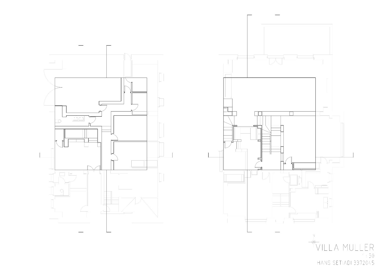 Hans Setiadi: ARCH1201 - Villa Müller
