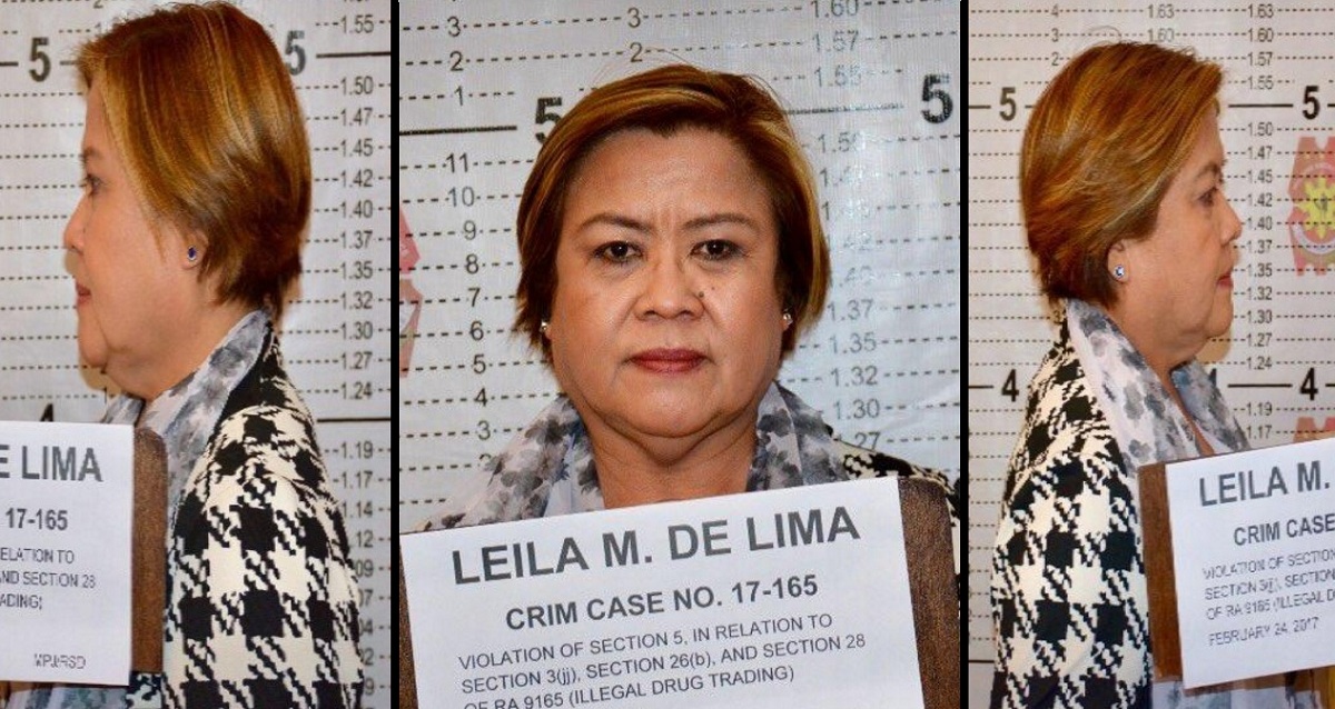 LOOK: Leila De Lima's Mugshots - Manila Chronicles