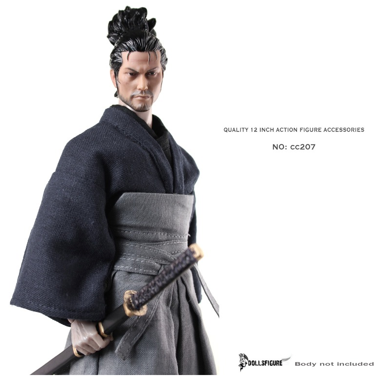 toyhaven: Pre-order Dollsfigure 1/6 scale Miyamoto Musashi Samurai Head ...