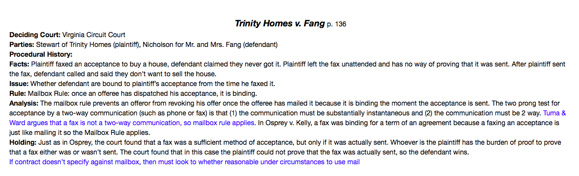 How to Turn Your Class Notes into a Law School Outline ~ Brazen and ...