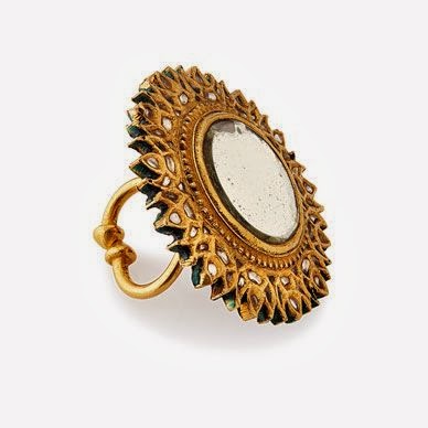 Curly Fries: GLAMOROUS ACCESSORIES: Pretty Mirror Rings