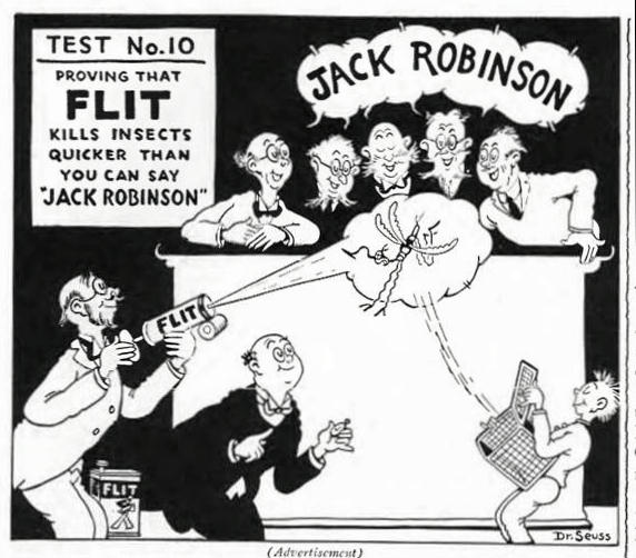 Insomnia Notebook: Dr Seuss and Depression-era Flit