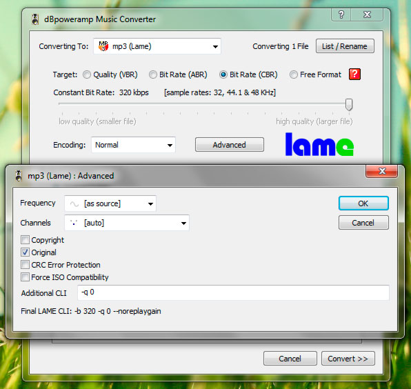 Marlene's Musings: MP3 and other HiRes formats