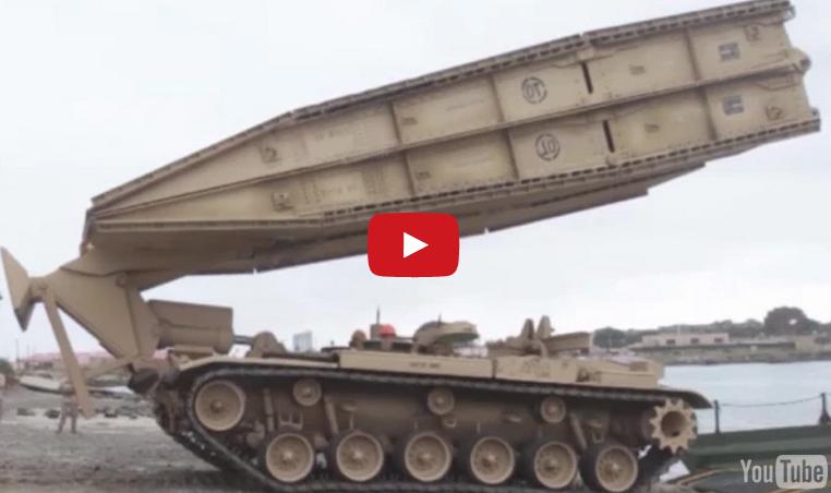 M60a1 Armored Vehicle Launched Bridge