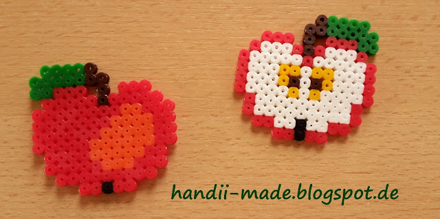 handii made: Apfel aus Bügelperlen