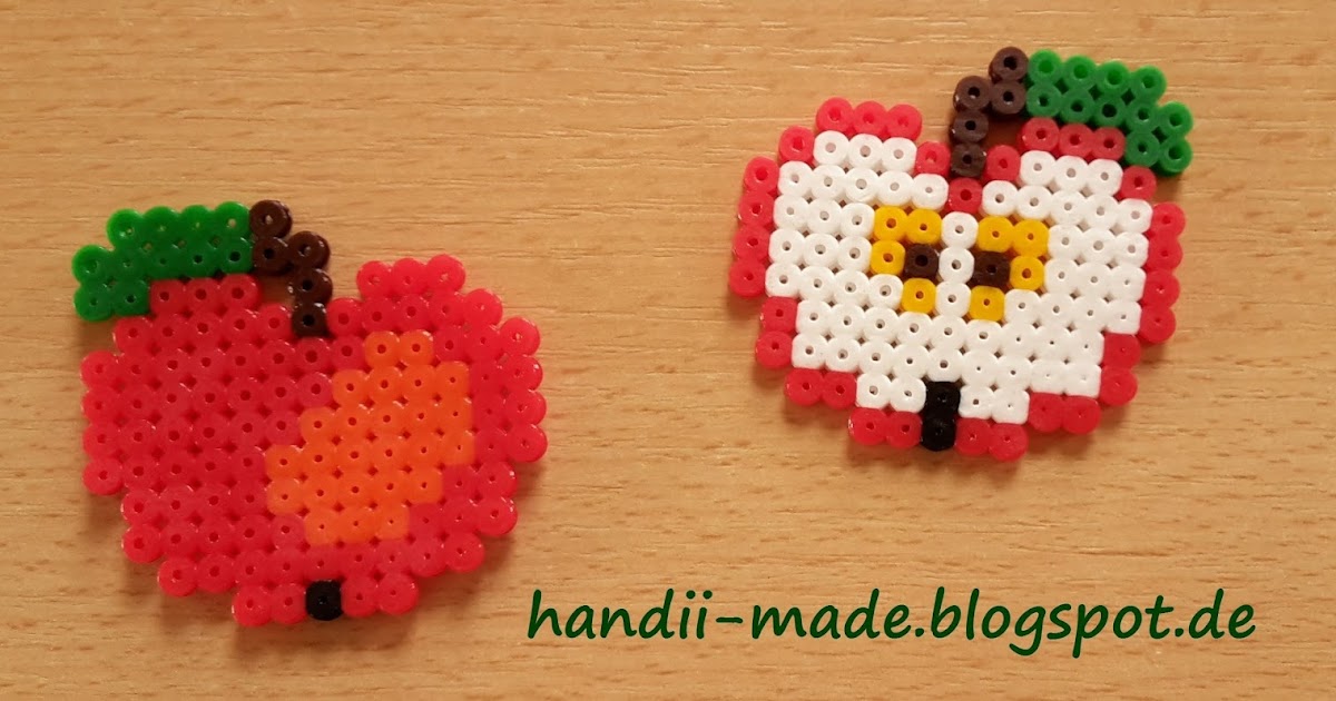 handii made: Apfel aus Bügelperlen