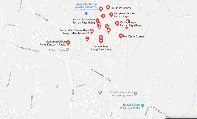 RUMAH FUN: Perumahan Taman Raya Rajeg, Tangerang